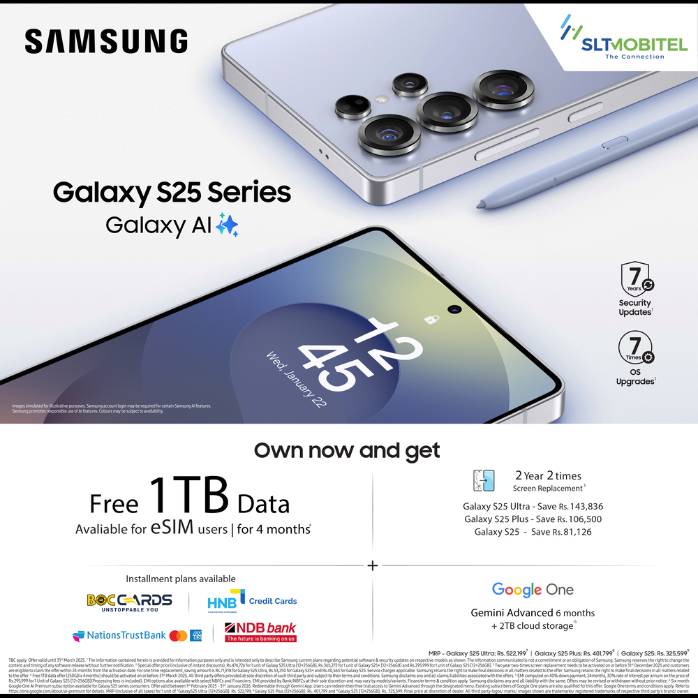Samsung Galaxy S25 Series Reserve Now | Mobitel